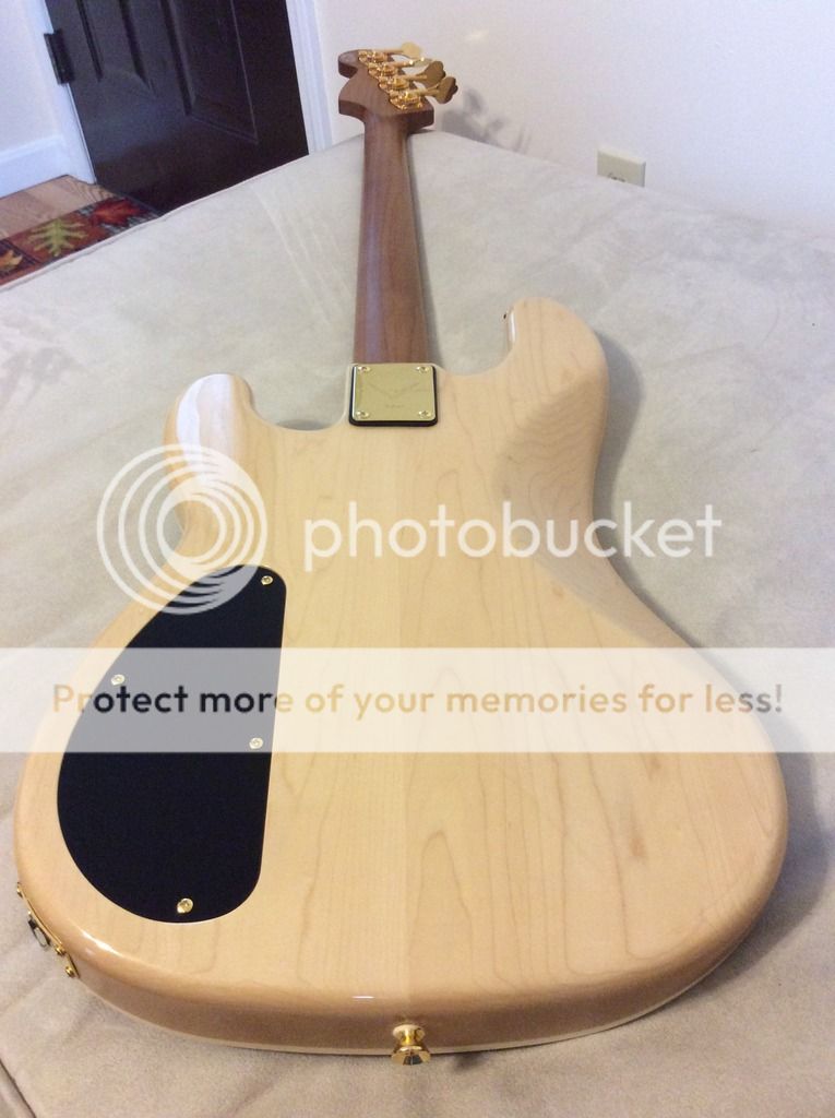 First Build! Finished P Bass ( quilted/maple body & roasted maple neck ...
